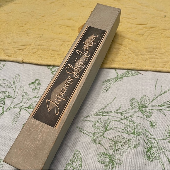 shoji lantern | Art | Vintage Japanese Shoji Paper Art Lantern Nwt ...